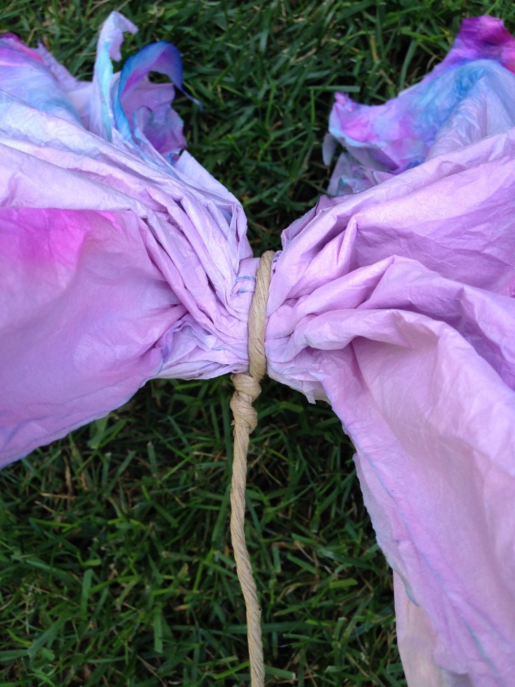 Tie Dye Tissue Paper Flowers – fumbleweeds