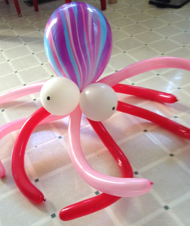 Mermaid Party Pt. 1 – Octopus Balloon Animal Dance Party – fumbleweeds